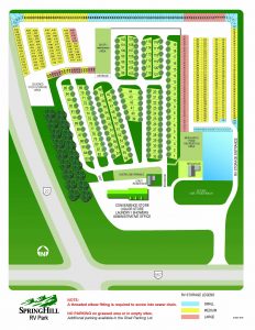 Map - Spring Hill RV ParkRV Park Campground Cochrane Alberta Spring ...